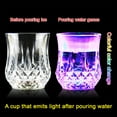 CELNNCOE Liquid Activated Led Old Fashioned Drinking Glasses-Multicolor ...