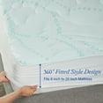 California Design Den 3-Zone Quilted, Cooling Full Mattress Pad with ...