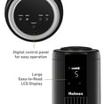 "Holmes 42"" Black 5-Speed Oscillating Digital Tower Fan with Timer ...