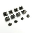 100 Sets Metal Square Rivet Studs DIY Leather Crafts 6/7/8/9/10/12mm ...