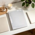 A4 Rotating Double-Ring Binder, Transparent Cover for Exam Papers and ...