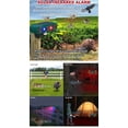Weatherproof Solar-Powered Outdoor Motion Sensor Alarm With Flashing ...