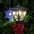 "42"" Adjustable Solar Powered Vintage Mini Street Lamp Post Light for ...