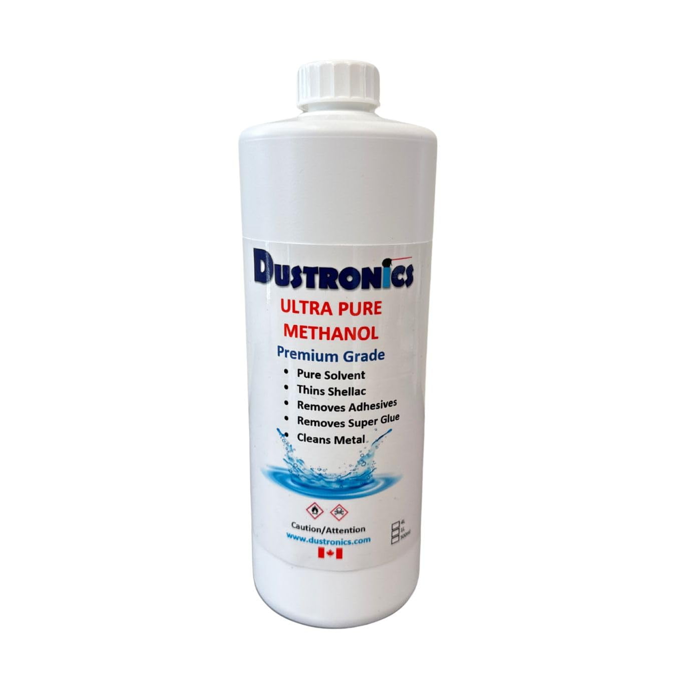 Click here for Dustronics Ultra-Pure Methanol  1 Litre prices