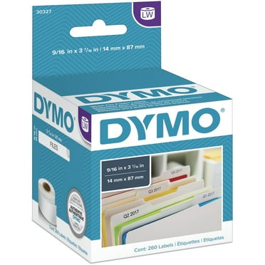 DYMO LabelWriter Multipurpose Labels, 1 x 2 1/8, White, 500 Labels/Roll ...