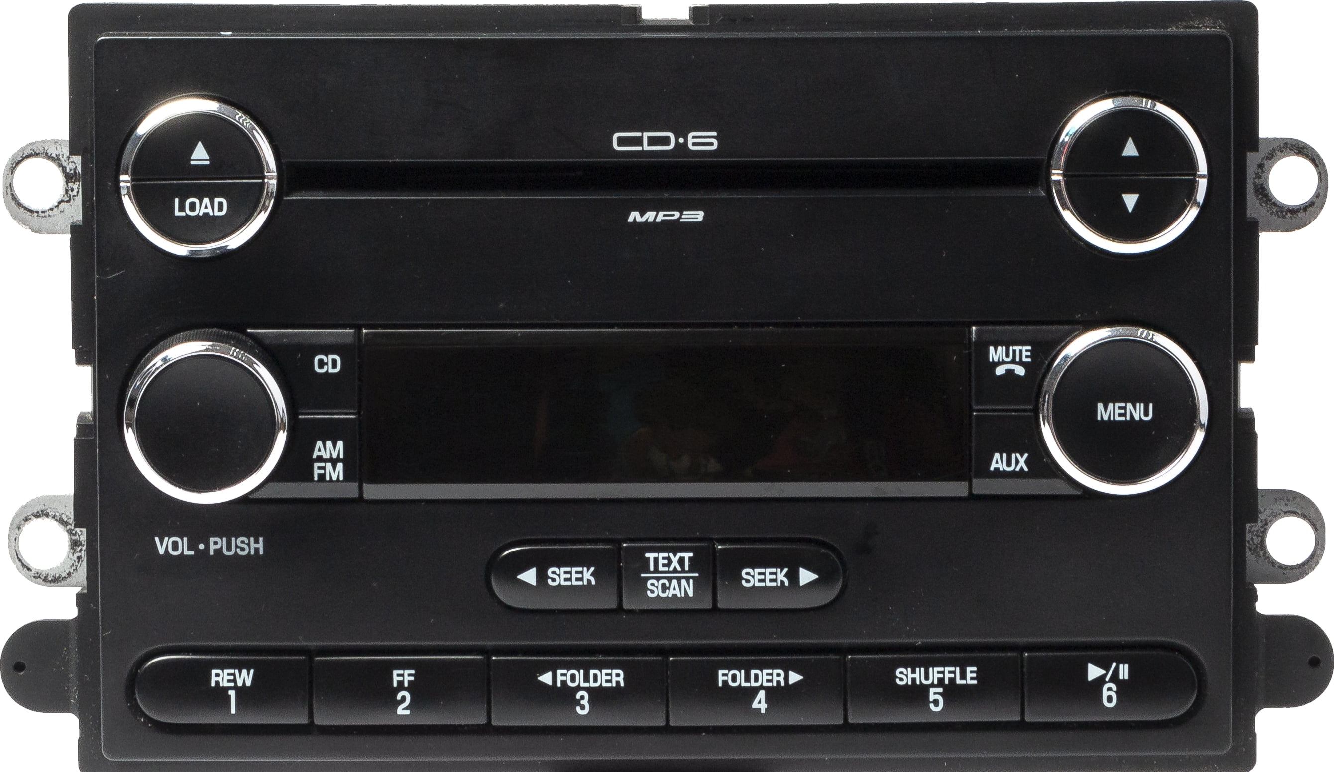 Restored 2009 Ford Edge Lincoln MKX AM FM Radio 6 Disc CD MP3 Player Part ID 8T4T18C815EC ...