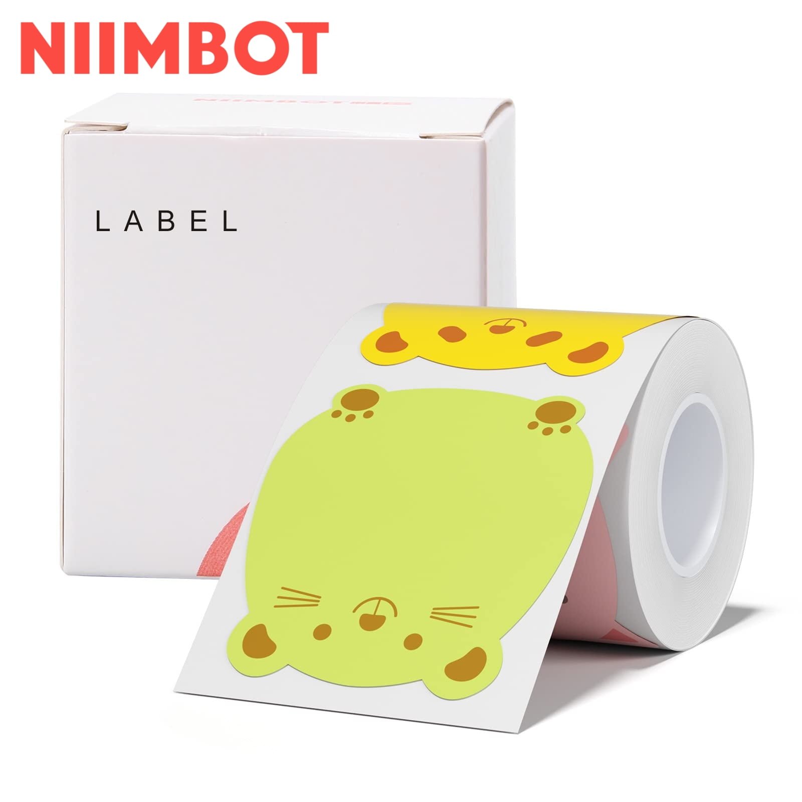 NIIMBOT Labels for B1/B21/B3S Label Printer, Thermal Labels 2"x 2 ...