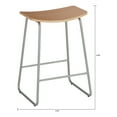 Mainstays Bar Stool, Multiple Colors, Set of 2 - Walmart.com