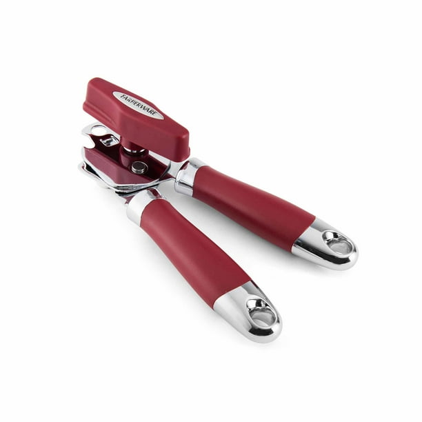 Farberware Professional 2 Stainless Steel Can Opener, Red - Walmart.com ...