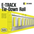 DC Cargo Etrack Rails 6' Horizontal Galvanized E Track Rail 2-pack ...
