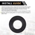 Unique Bargains Universal Oil Seal TC Double Lip W Steel Spring Seal ...