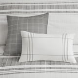 Morgan 6 Piece Cotton Jacquard Oversized Comforter Set - Walmart.com