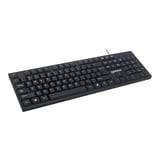 Manhattan, Wired Computer Keyboard, 104-keys, USB-A Cable, Black ...