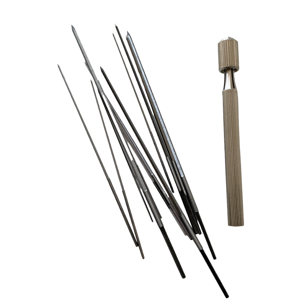 Set of 12 reamers with angle and reamer holder - Walmart.com