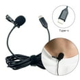 USB C Microphone External Lapel Mic for Smartphones Tablets ...