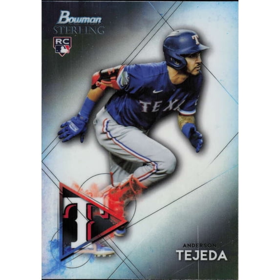 2021 BOWMAN STERLING ROOKIES #BSR-57 ANDERSON TEJEDA RC TEXAS RANGERS ...