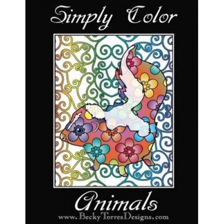 Simply Color Animals: Adult Coloring Book | Walmart Canada