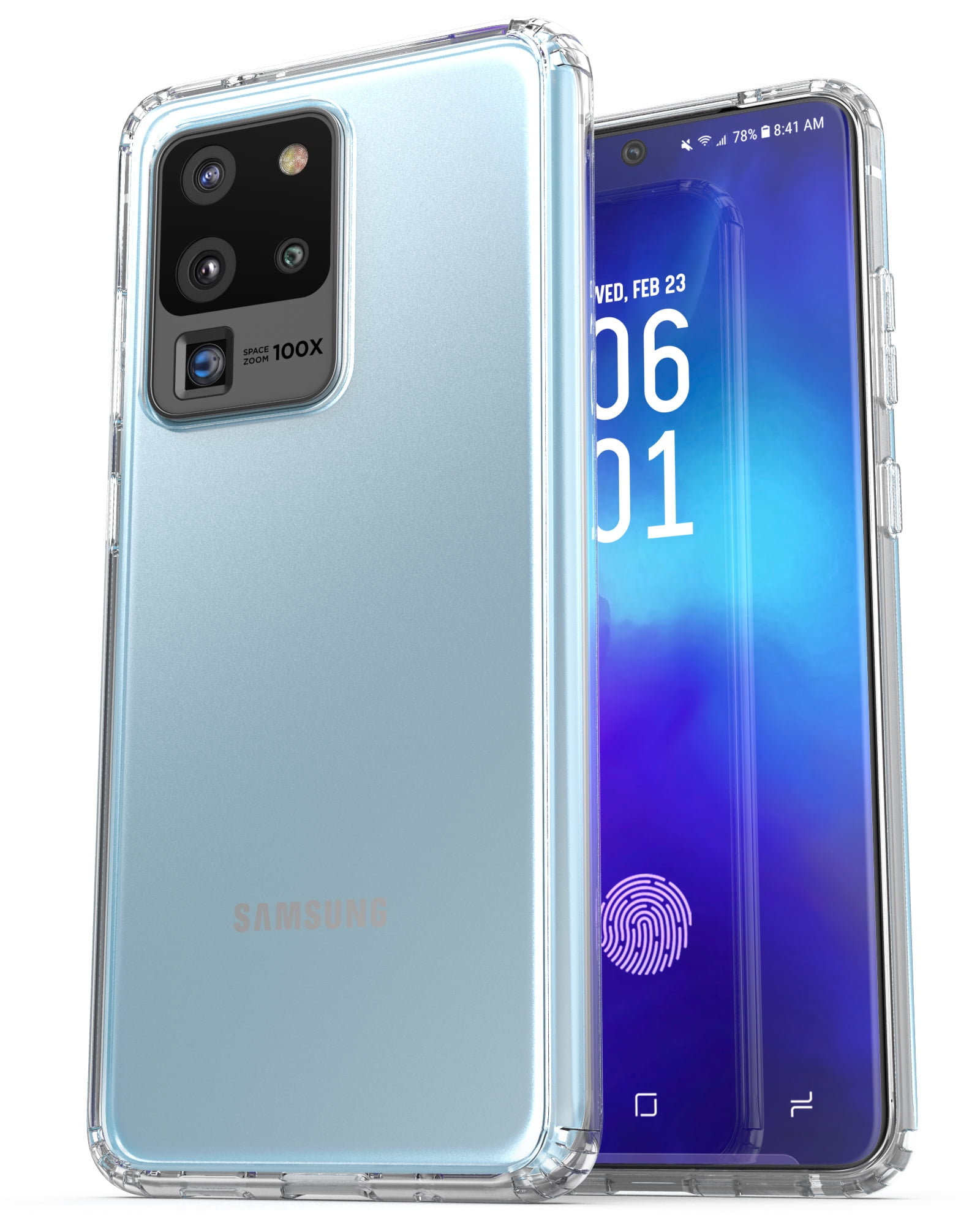 Galaxy S20 Ultra Clear Case - Ultra Slim Transparent Crystal Case for ...