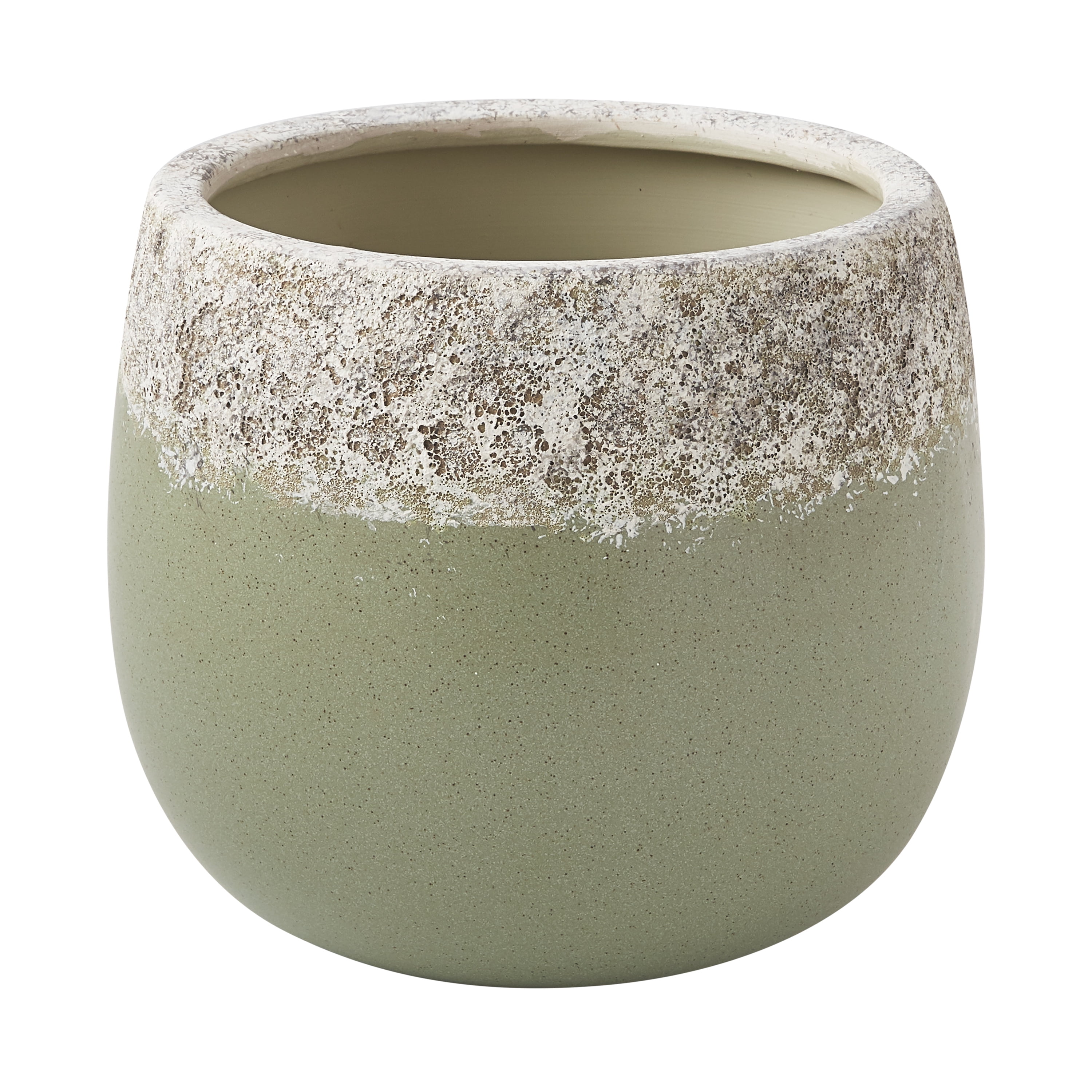 Dave & Jenny Marrs for Better Homes & Gardens Barbarry 8" Green Ceramic ...