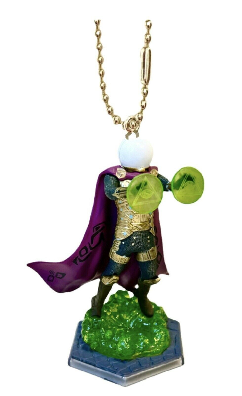 Spiderman Mysterio Keychain Dangler No Way Home Spider Man Pvc Figure ...