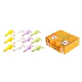 12 Pack Random Color Stretchy Duck Fidget, Pull & Stretch Soft Squeeze ...