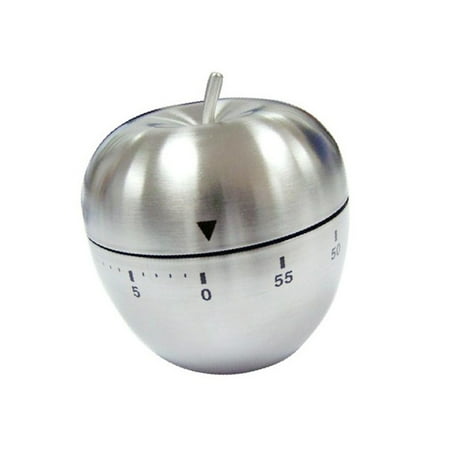 Koszal Stainless Steel Fruit Kitchen Timer Manual Mechanical 60 Minutes ...