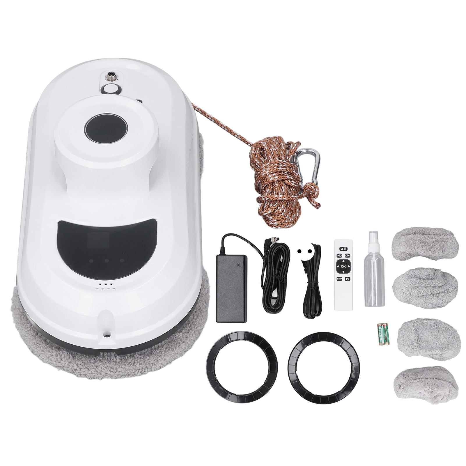 Window Cleaning Robot Double Disc Remote Control Vacuum Automatic ...