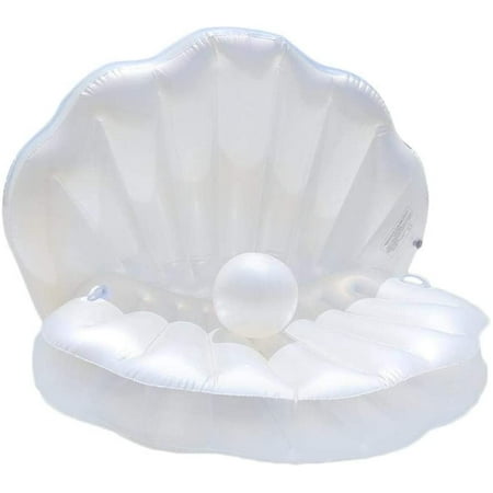 Merkmak Swimming Pool Inflatable Float Colossal Sea Shell Pool Float ...