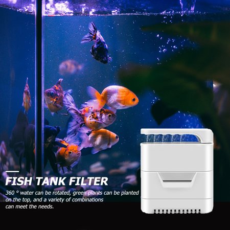 Lutabuo Turtle Tank Low Level Water Filter Aquarium Submersible Pump (2 ...