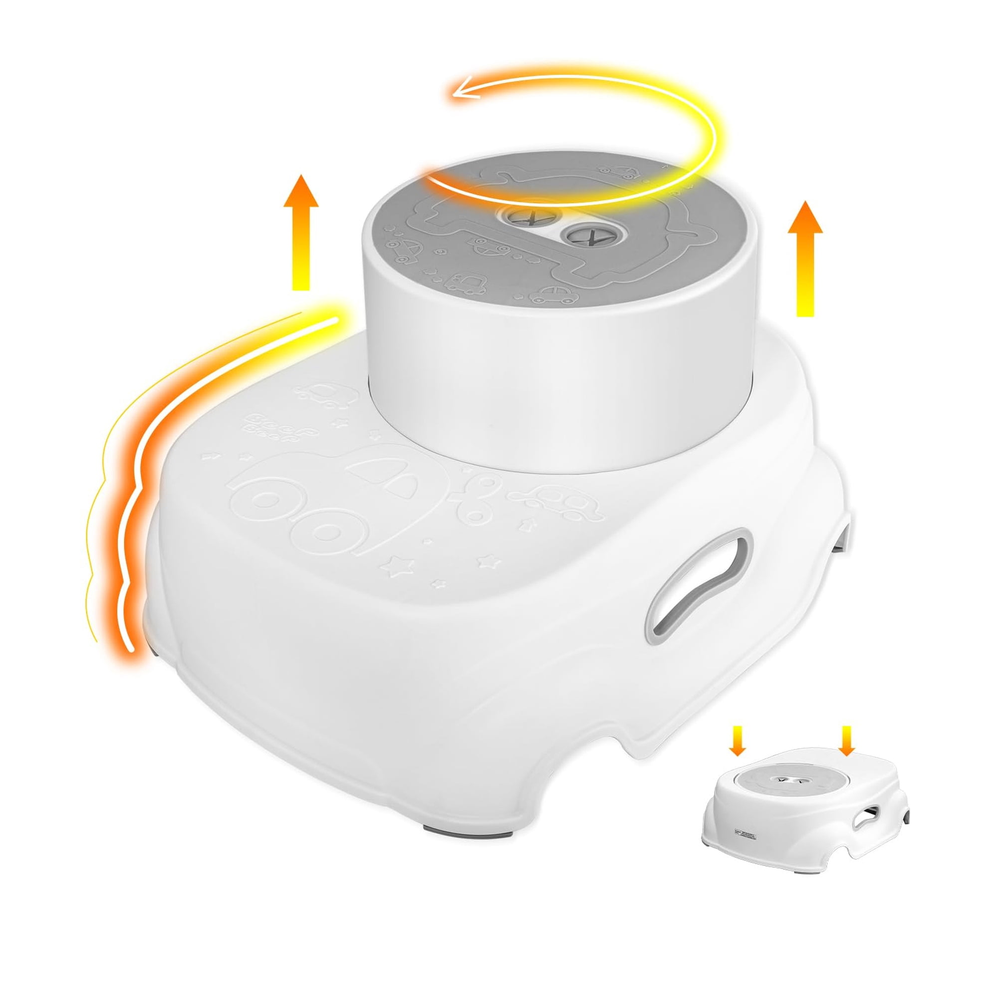 Click here for Toytexx Adjustable Toddler Step Stool  2-Height Ki... prices