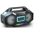 ION Audio Party Rocker Go HighPower Boombox Portable Speaker with Party ...