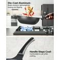 Cook N Home Nonstick Deep Frying Pan Saute Pan Skillet with Lid 11 inch ...