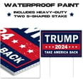3Pack Take America Back, Donal Trump President 2024 Yard Sign, 26x17 ...