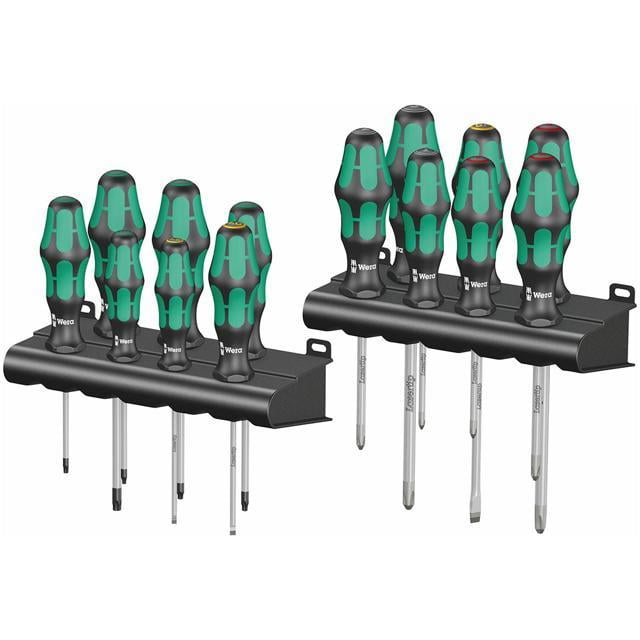 Wera KRAFTFORM Screwdriver Set with Racks (16-Piece Set) - Walmart.com