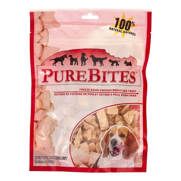 PureBites Chicken Breast Dog Treats, 6.2oz / 175g / Value Size ...