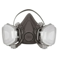 3M Half Facepiece Respirator Assembly 6391 Large, with 3M Particulate ...