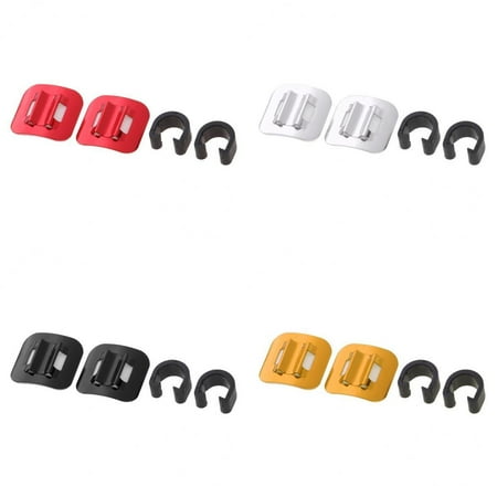 8 Sets Bicycle Stick-on Guide with C Line Clips Cable Clip Fixed ...