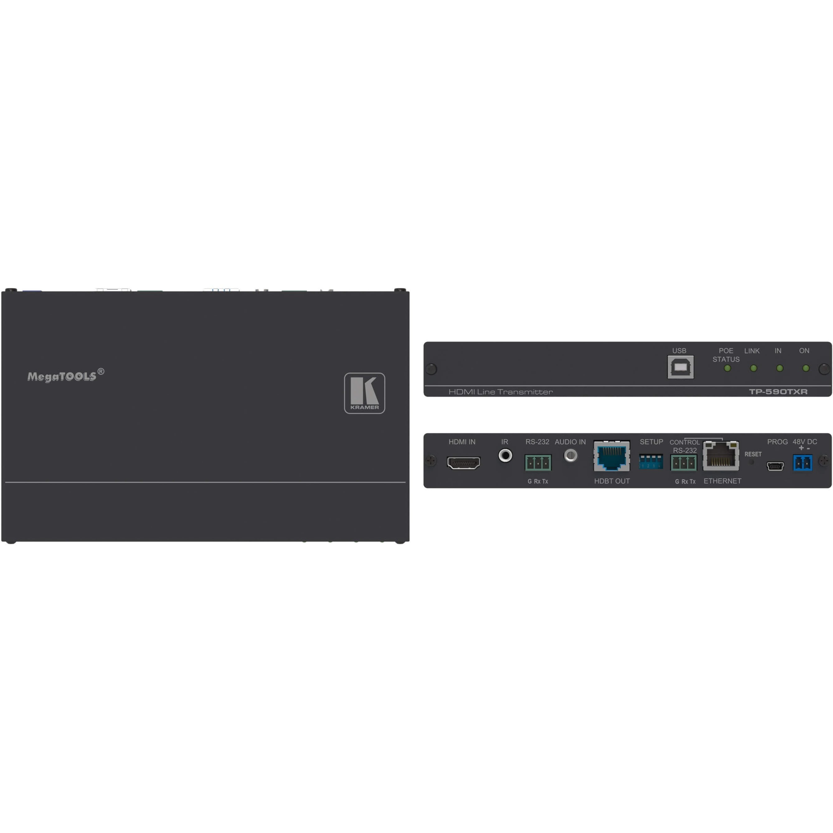 Kramer MegaTOOLS TP-590TXR Video Extender Transmitter - Walmart.com