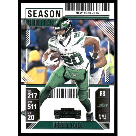 2024 Panini Contenders Football Breece Hall #76 - Walmart.com
