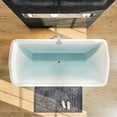Eviva Atlantis Free Standing 67" Acrylic Bathtub - Walmart.com