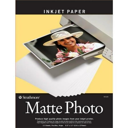 Strathmore ST59-635 8.5 in. x 11 in. Matte Inkjet Paper | Walmart Canada