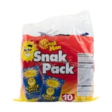 Snak Man Individual Cheeze Balls Puffs 10 Ct, Cheese Flavored Snack ...