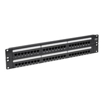 Tripp Lite 48-Port 2U Rackmount Cat6 110 Patch Panel 568B, RJ45 ...