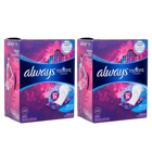 Always Thin Pantiliners, Regular 60 ea (Pack of 2) - Walmart.com