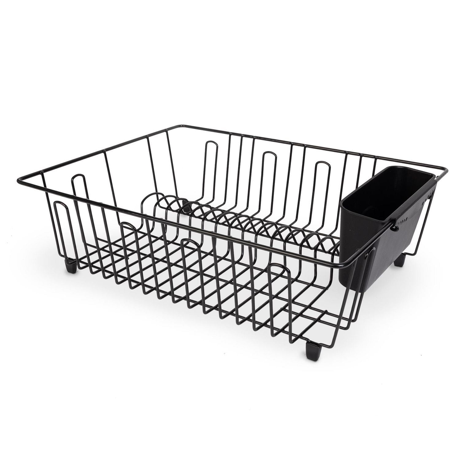 Click here for Mainstays Large Metal Dish Drainer - Black L prices