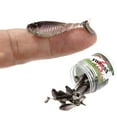 20pack Artificial Fishing Soft Lures Tackle High Elasticities Floating ...
