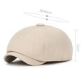 Aueoeo French Artist Hats Classic Military Castro Painter Beret Hat ...