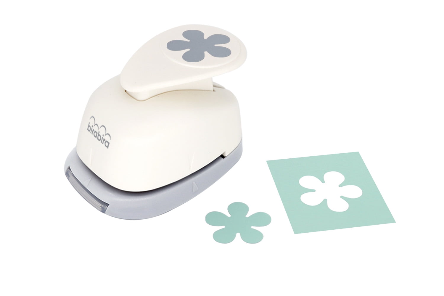 Bira Craft 1 inch Flower 3 Shape Lever Action Craft Punch for Paper ...