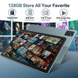 Android 12 Tablet 10.1 inch 128GB Tablet, 2024 Latest Update Octa-Core ...