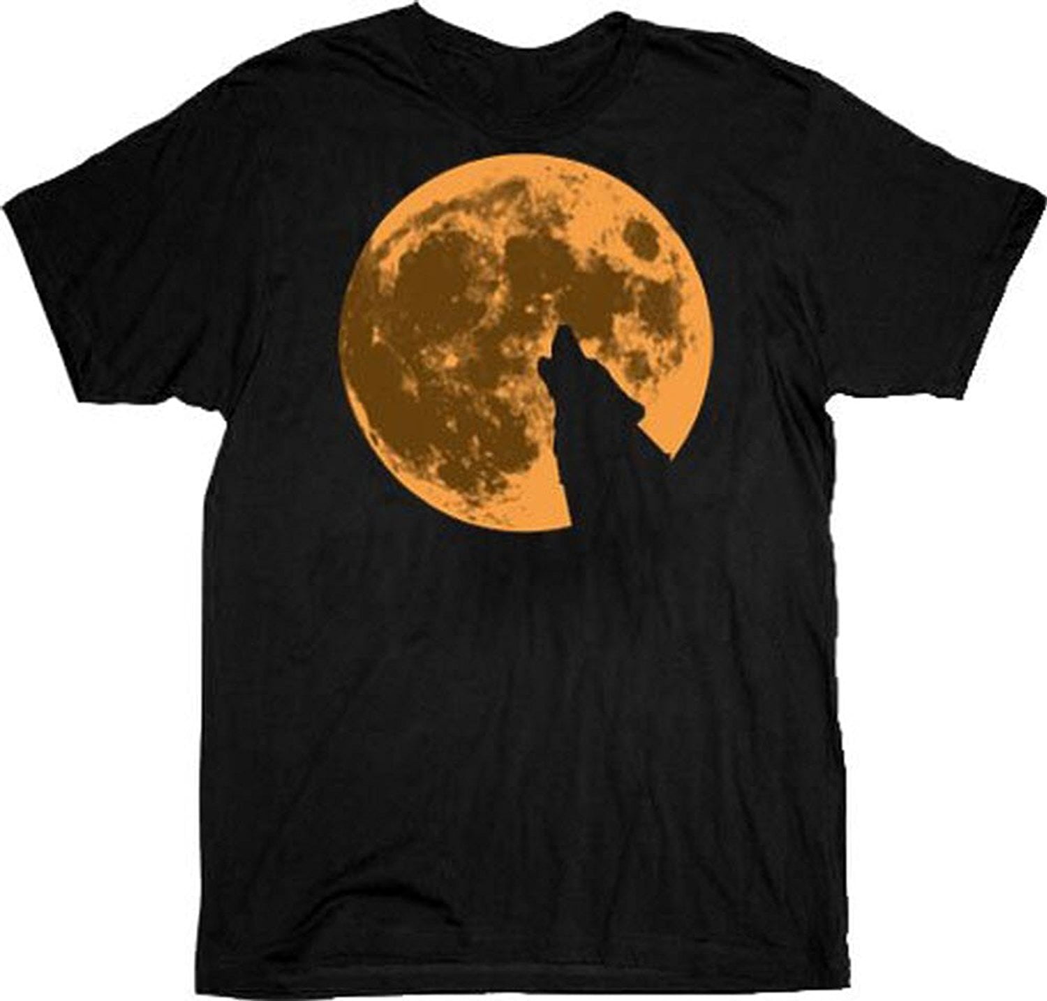 True Blood Howling Werewolf Wolf Moon Adult Black T-Shirt - Walmart.com